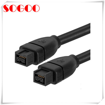 FireWire IEEE 1394 Cable / iLink 6 Pin to 4 Pin Male to Male DV Cable assembly