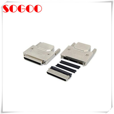 Metal Hood Custom Cable Assemblies Type VHDCI 68 Pin SCSI-5 Two Years Warranty
