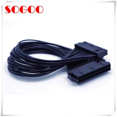 Internal PC PSU ATX 24 Pin Male To 24 Pin Female Motherboard Extension Cables