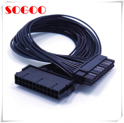 Internal PC PSU ATX 24 Pin Male To 24 Pin Female Motherboard Extension Cables