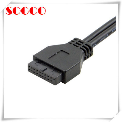 USB C Motherboard Cables Female USB C Type C To USB 3.0 20 Pin Cable Mounting Panel