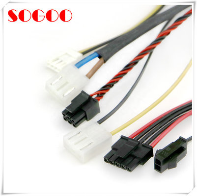 Custom Cable Assemblies 5m 3 Pin 5 Pin 6 Pin 3.0 Power Connector