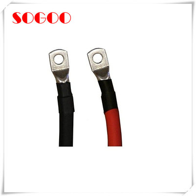 Marine Battery Cable Assembly Tinned Red 3/8" Stud 18" Long 4 Gauge 1 Year Warranty