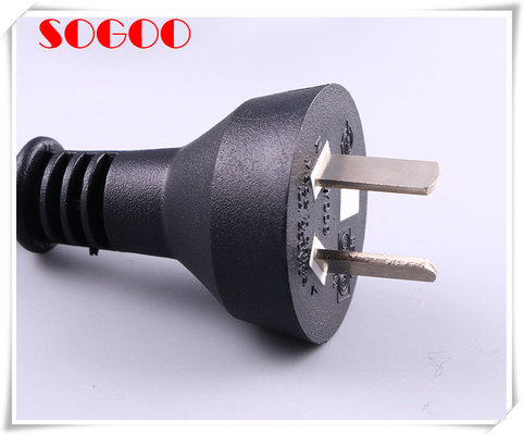Argentina Power Cable Assembly 10 Amp 2 Wire IRAM 2063 Standard Plug