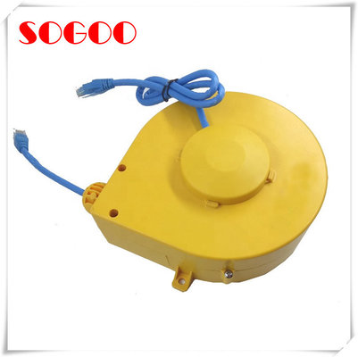 CAT6 Retractable Cable Reel Assembly Length Customized For Data Network