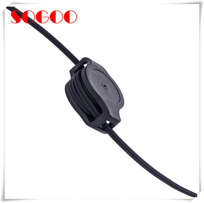 3.5 To RCA Audio Video Retractable AV Cable Custom Length OEM Available