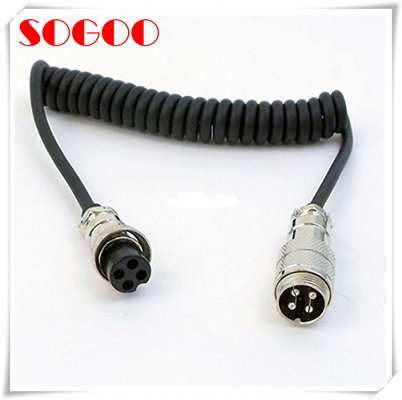 Professional Bespoke Cable Assemblies 4 Pin XLR Male To XLR Female For Microphone Audio
