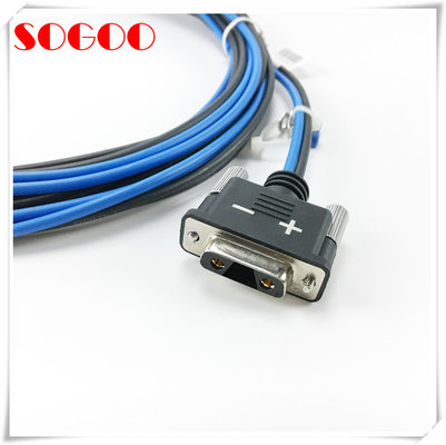 3v3 Connector Custom Cable Assemblies OLT Equipment Power Cord RoHS Certification