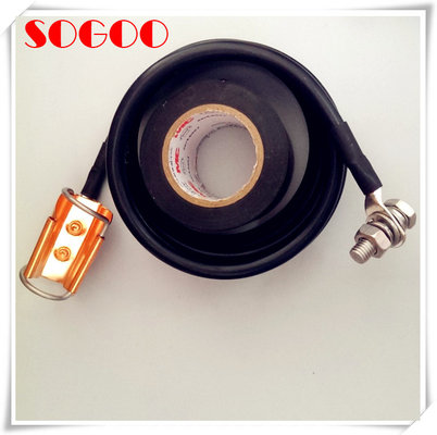 0.8m / 16mm Universal Grounding Kit Feeder Cable Clamp For Tower Installation