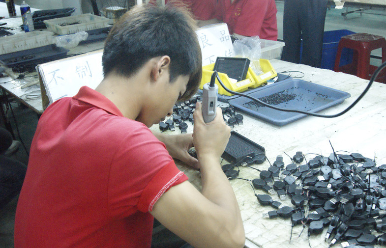 DongGuan ZhongBiCheng Electronic Co.,Ltd factory production line