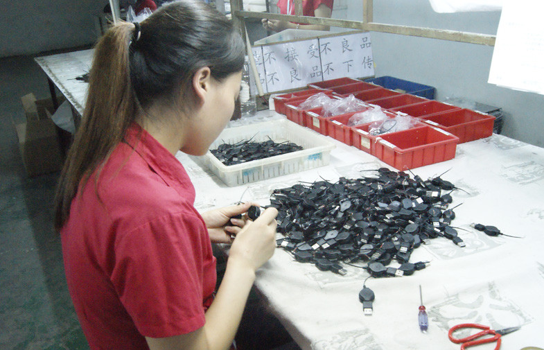 DongGuan ZhongBiCheng Electronic Co.,Ltd factory production line