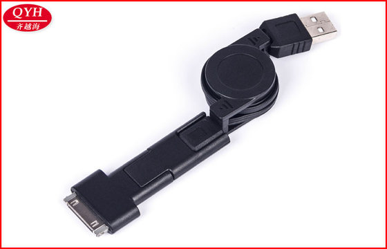 MINI MICRO 30PIN USB Retractable Charging Cable Cell phone transmission charger