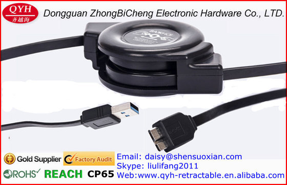 2014 Newest Usb 3.0 Two Way Small Retractable Charging Cable