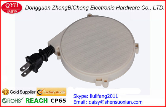 AC Power Cord Retract Type Euro Vacuum Cleaner Power Supply Cord