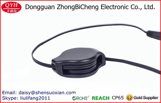 Custom Retractable Audio Cable 3.5MM Male To Male Plug Jack