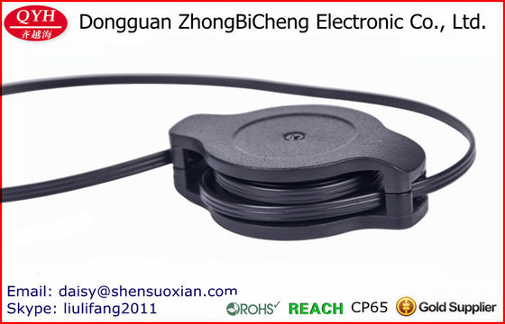 USB Multi Charge Retractable 6-in-1 Power Supply Flat Cable