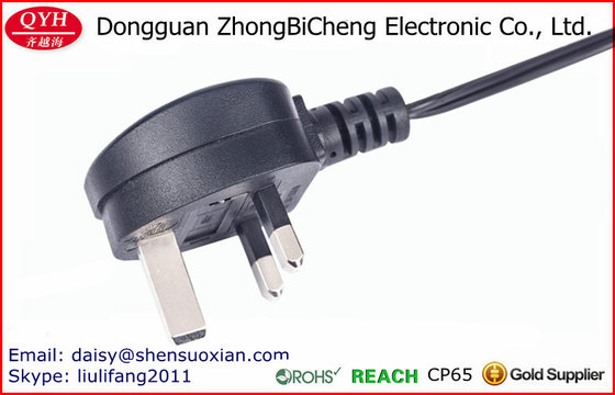 Portable 3 Prong 1.2M Retactable UK Power Cord