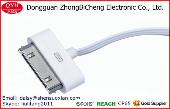 Retractable Flat USB Data Charger Cable For IPhone4/4s