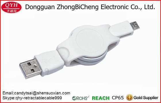 80cm Sync Data Charging Retractable Micro USB Cable