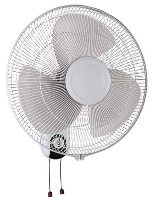 China White 55W Grow Room Fans 3 Speed Oscillating Pull Chain For Grow Tent Hydrofarm supplier