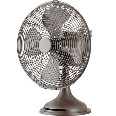 China Japan PSE Vintage Style Table Top Fan 3 Speed Adjustable Tilt Air Circulation supplier