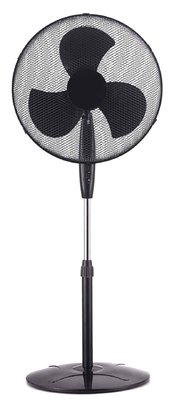 China Mesh Grill 3 Speed 18 Inch Electric Stand Fan Copper Motor With Remote Black supplier