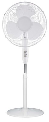 China Air Cooling 3 Blade Electric Room Fans , 40cm 3 Speed Air Circulate Stand Up Fan supplier