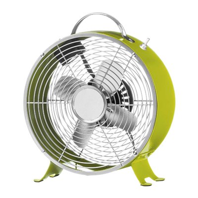 China AC 30W 120V Decorative Retro Metal Fan 9 Inch ETL BSCI With Copper Motor supplier