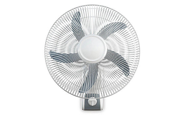 China White Small Wall Mounted Electric Fan 90 Degree 3 - Speed Low Noise supplier