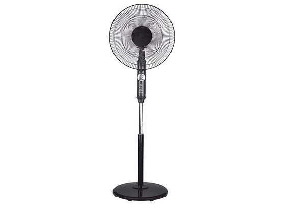 China Plastic Material 16" Electric Stand Fan 3 Speed Motor Height Adjustment supplier