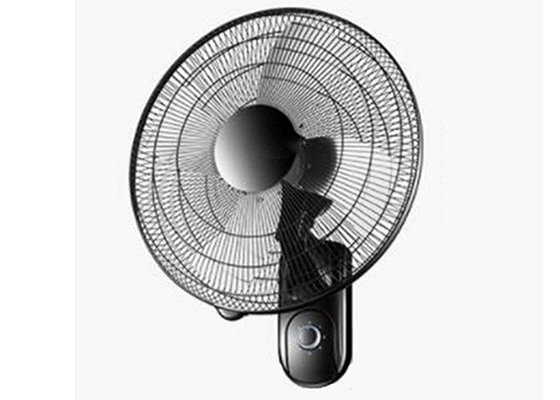 China 45W 5 Blade Electric Wall Fan For Workshop , 3 Speed Wall Mount Oscillating Fan supplier