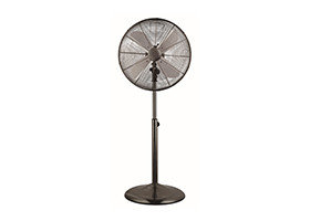 Electric 16 Decorative Standing Fans 60Hz Metal Antique Chrome Color supplier