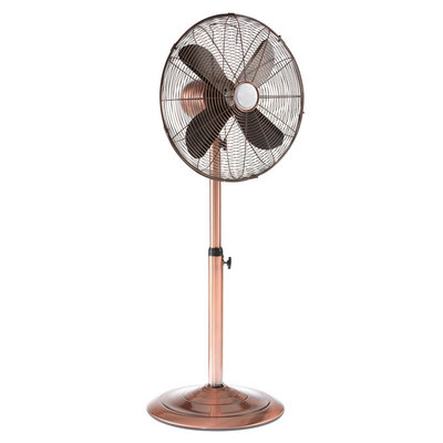 40cm Strong Wind Vintage Electric Fan 45W Adjustable Tilt With Copper Finish supplier