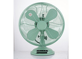 Plastic Decorative Vintage Look Table Fan 12 Inch Oscillating Classic For Home supplier