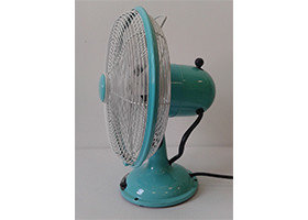 Plastic Decorative Vintage Look Table Fan 12 Inch Oscillating Classic For Home supplier