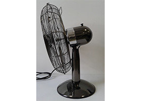 45W CB Retro Electric Oscillating Fan Portable Powerful For Room Air Cooling supplier