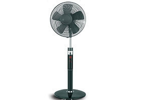 16 Inch Electric Figure 8 Oscillating Fan With Remote Control Indoor LED Panel supplier