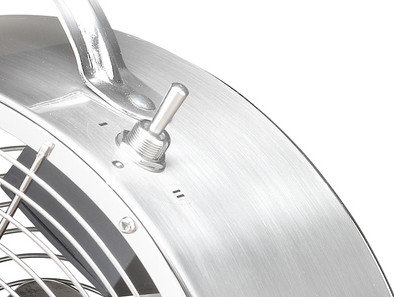 1.6meters 2 Speed Retro Metal Fan , Round 30W Retro Stainless Steel Fan supplier