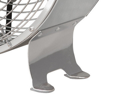 1.6meters 2 Speed Retro Metal Fan , Round 30W Retro Stainless Steel Fan supplier