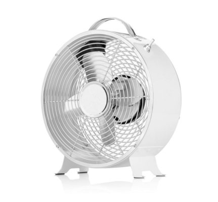 White SAA Retro Electric Fan 20cm 2 Speed 4 Aluminium Blade For Australia Market supplier