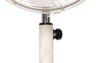 Ivory ETL Retro Electric Fan Full Metal Adjustable Tilt For Japan Market supplier