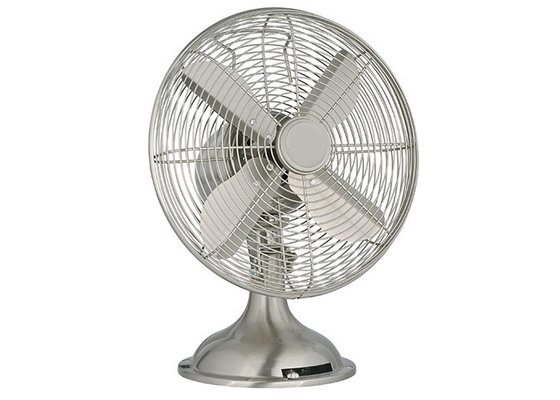 12” Retro Table Fan in Oil Rubbed Bronze 3 speed 4 blade 45W CE CB GS supplier