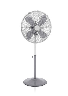 16 inch Oscillating Retro Floor Standing Fan 3 Speed Adjustable Height Indoor supplier