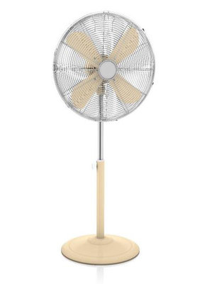 3 Speed Oscillating Retro Standing Fan 16 inch For Home or Office Decorative supplier