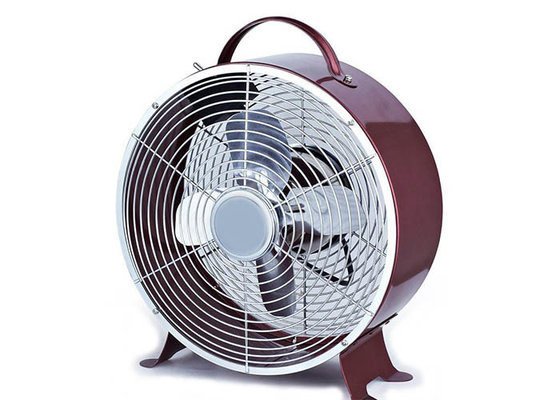 8 Inch Metal Mini Table Retro Electric Fan For Home Office Fashion supplier