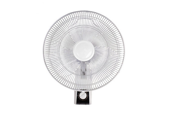 White Small Wall Mounted Electric Fan 90 Degree 3 - Speed Low Noise supplier