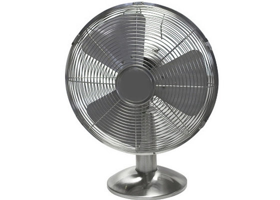 Home Appliances 12 Inch Metal Table Fan Strong Power 90 Degree Oscillating supplier
