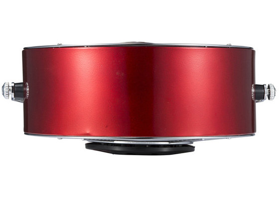 30W Red Retro Metal Fan With 2 Speed Safety Metal Grill Silent Wind supplier