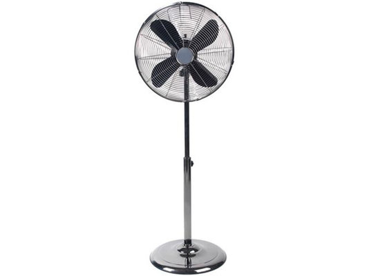 3 Speed Home Metal Blade Floor Fans / 16 Inch Oscillating Pedestal Fan supplier