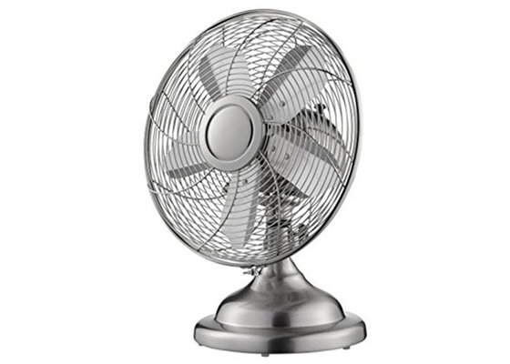 12" Oscillating Antique Electric Table Fan , 3 Speed Air Circulator Fan supplier